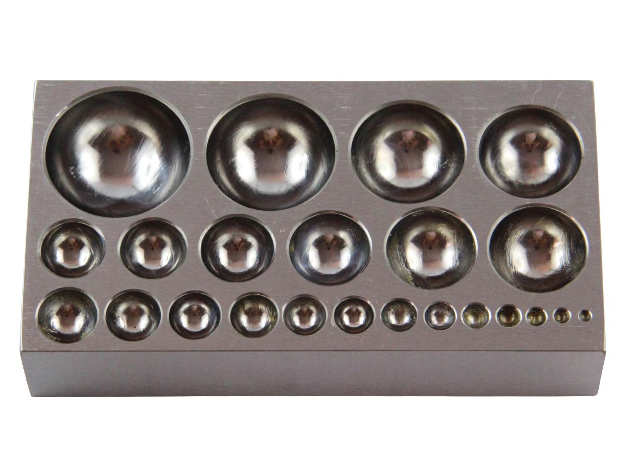 Tiefzieheinsätze Flach 23 Löcher Von 3 Bis 38 Mm, Polierter Stahl ...